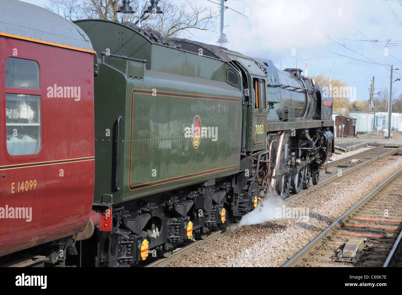 British Railways 'Britannia' Class Standard Pacific No. 70013 'Oliver ...