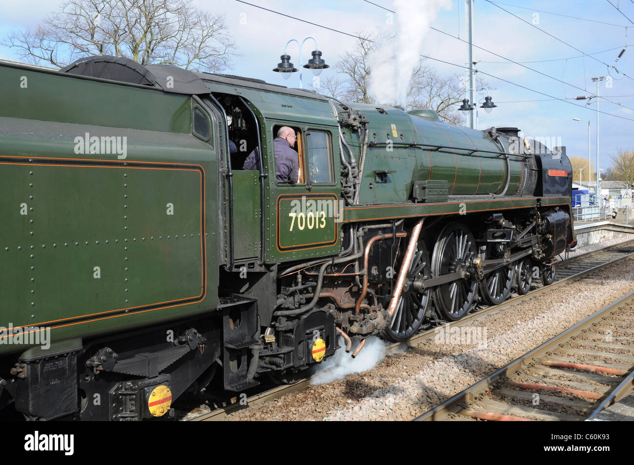 British Railways 'Britannia' Class Standard Pacific No. 70013 'Oliver ...