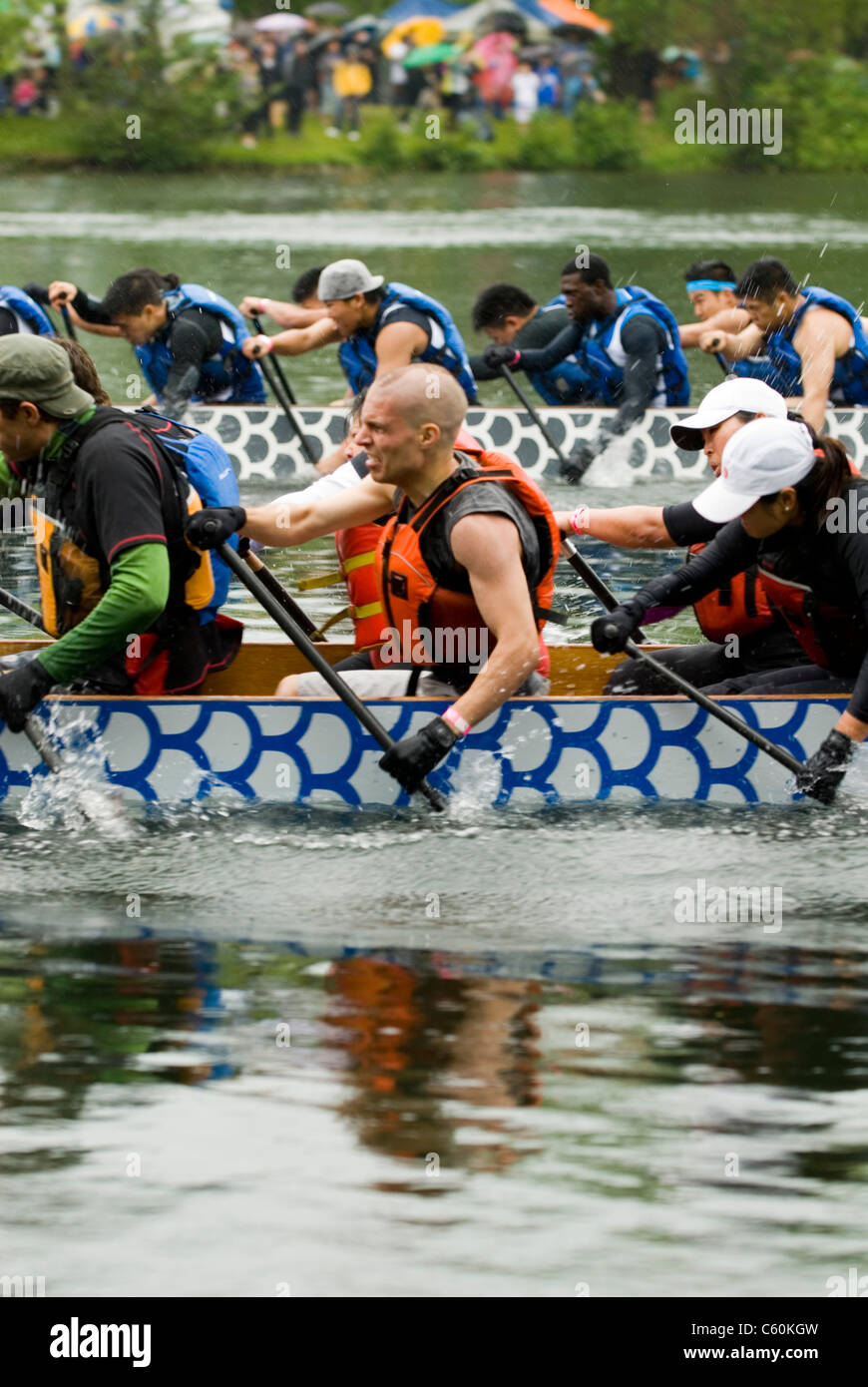 Riptide DBC Dragon Boat racing at the21st TELUS Toronto International ...