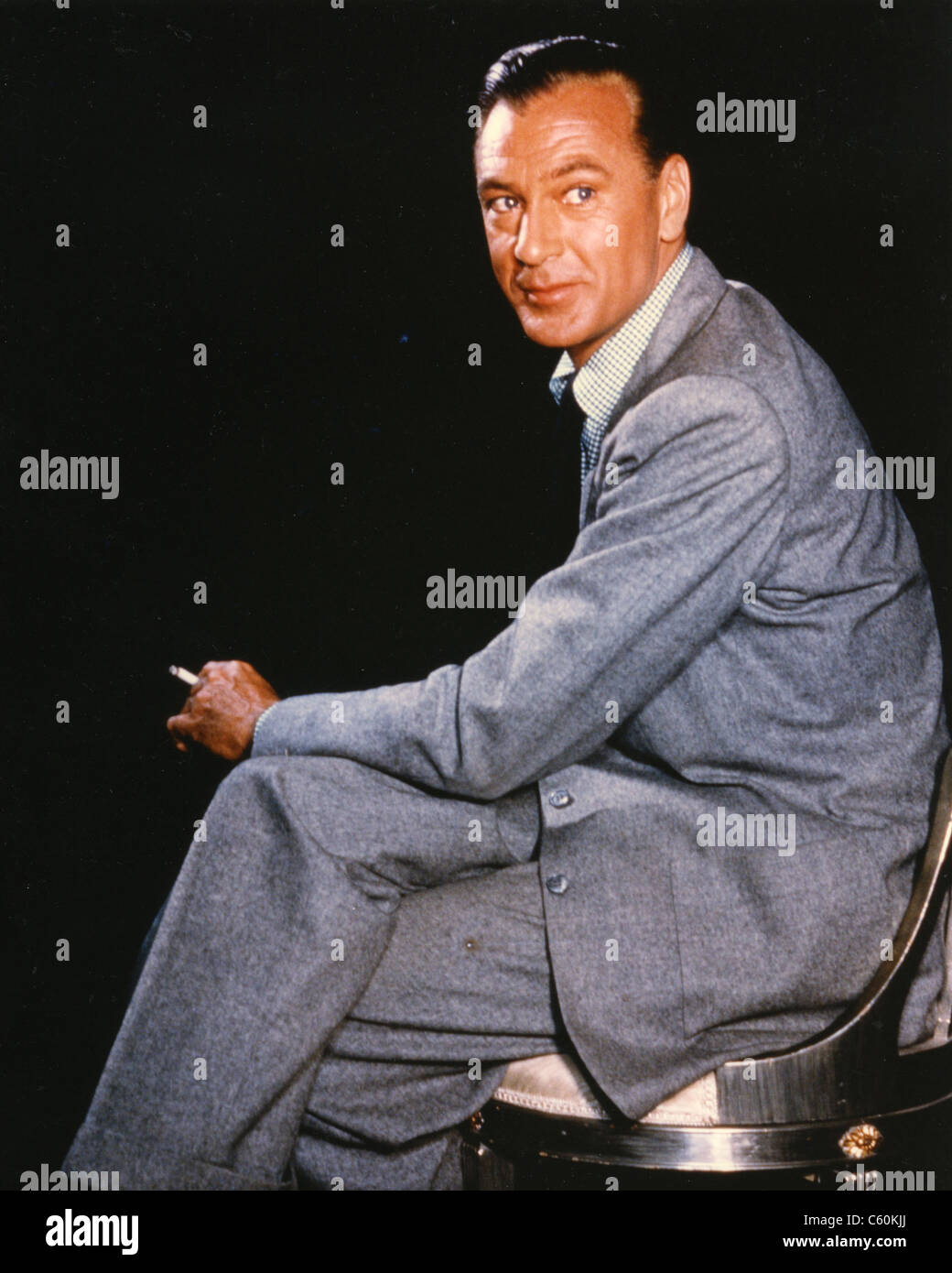 GARY COOPER (1901-1961) US film actor about 1950 Stock Photo - Alamy