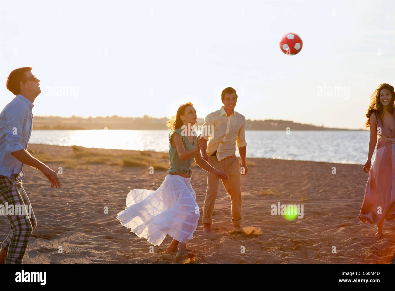 Barefoot person walking ball on hi-res stock photography and images - Alamy