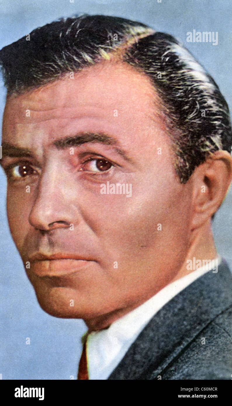 JAMES MASON (1909-1984) English film and stage actor about 1950 Stock ...