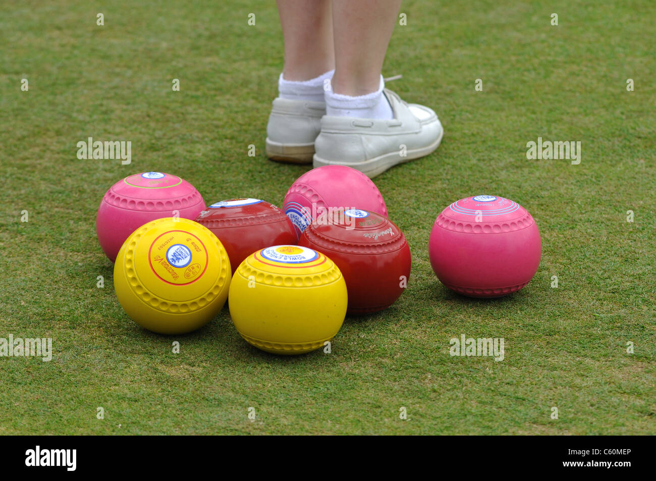 Lawn bowls young hi-res stock photography and images - Alamy
