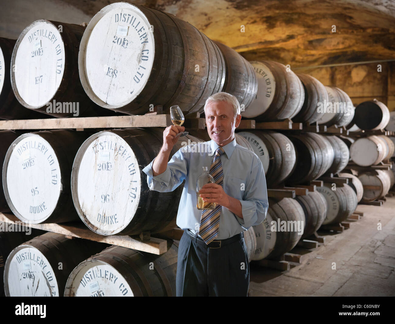 Sampling whisky hi-res stock photography and images - Alamy