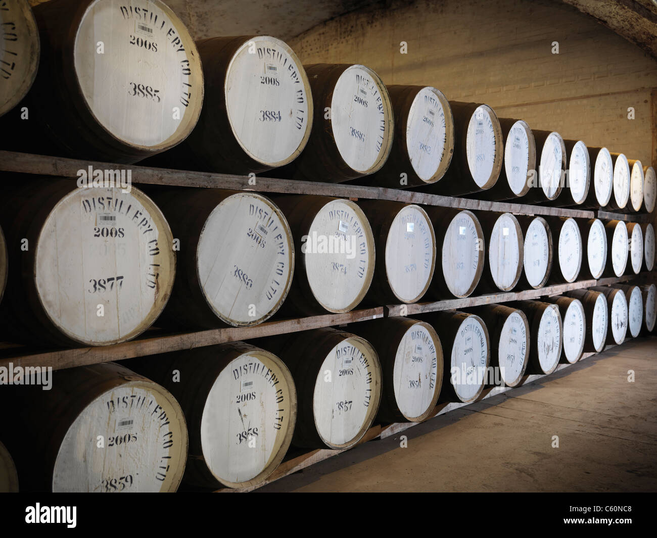 Barrel storage room hi-res stock photography and images - Alamy