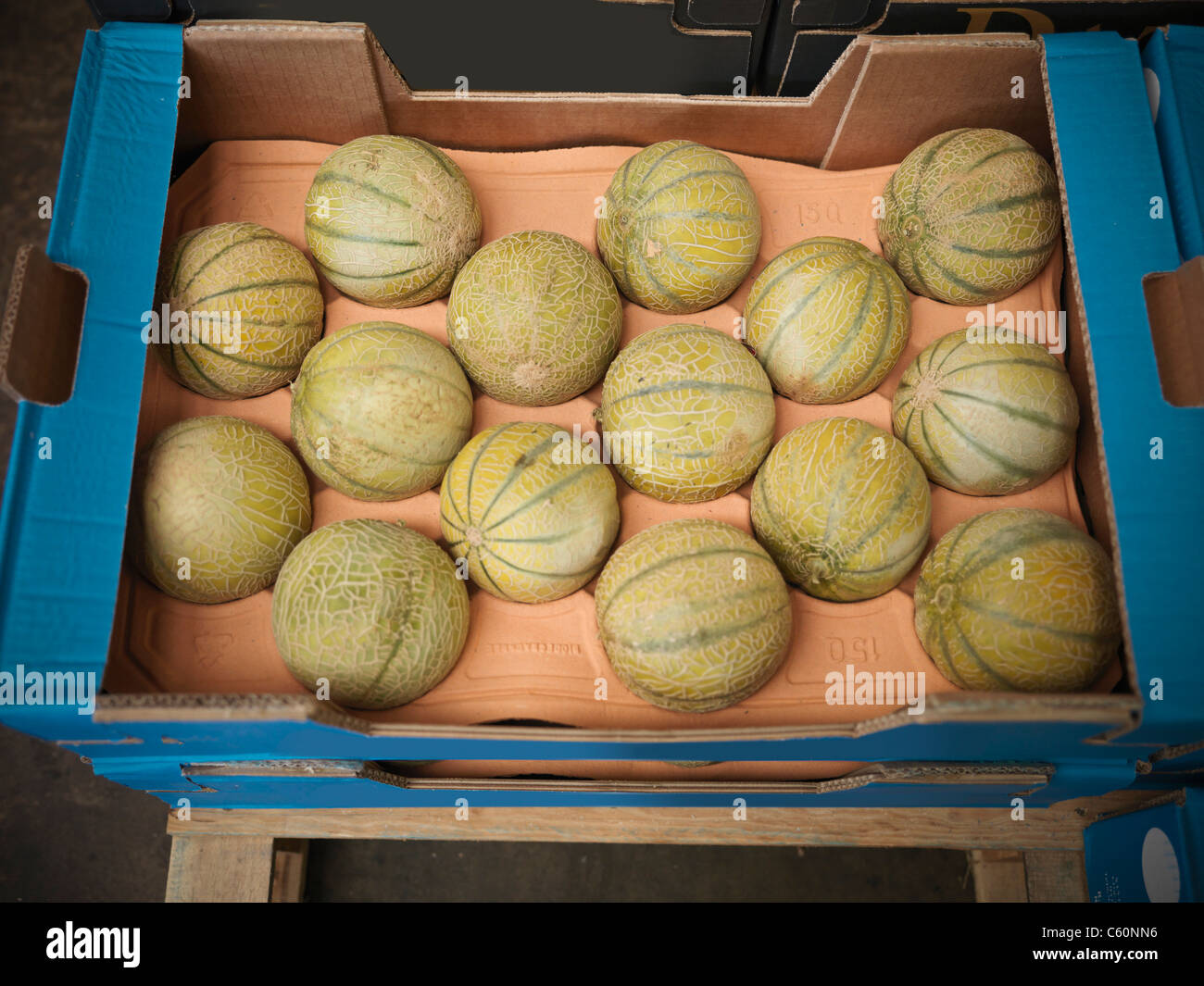 Crate of melons hi-res stock photography and images - Alamy