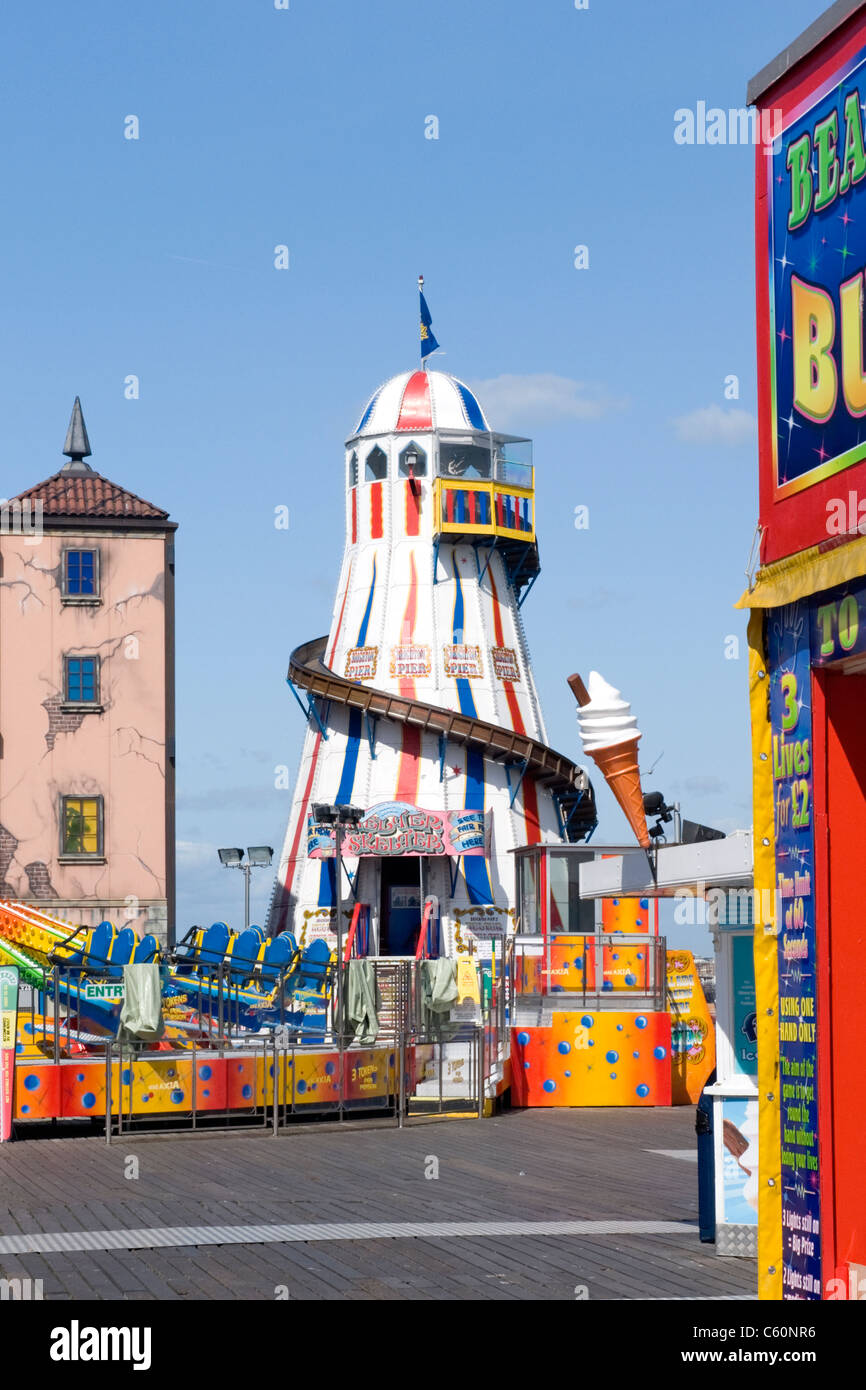 Brighton pier brighton marine palace and pier 1899 hi-res stock ...