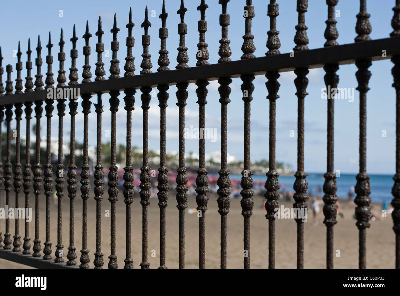 Abstract fences hi-res stock photography and images - Alamy