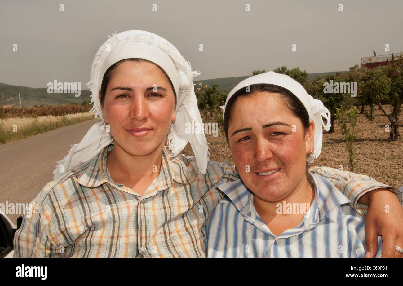 Woman Women South West Turkey Farmer Harvest Farm Turkish Stock Photo ...