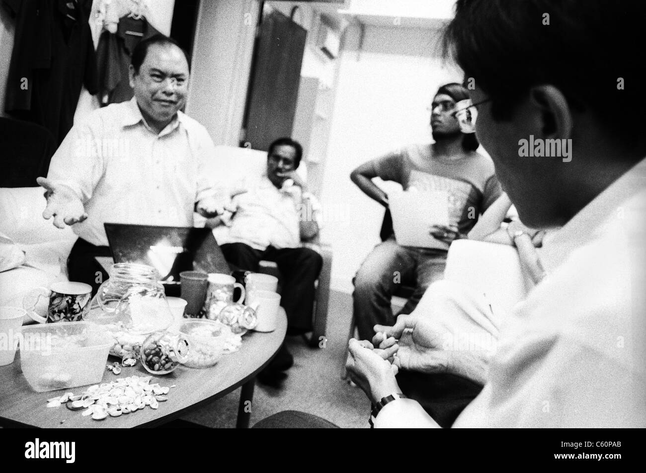 singapore democratic party meeting at office,singapore Stock Photo - Alamy