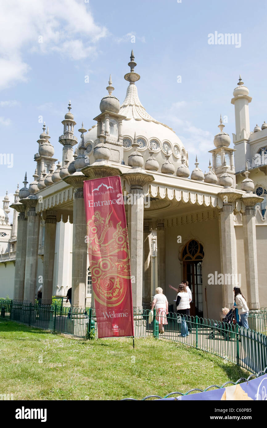 Brighton East Sussex The Royal Pavilion built 1787 to 1823 for Prince ...