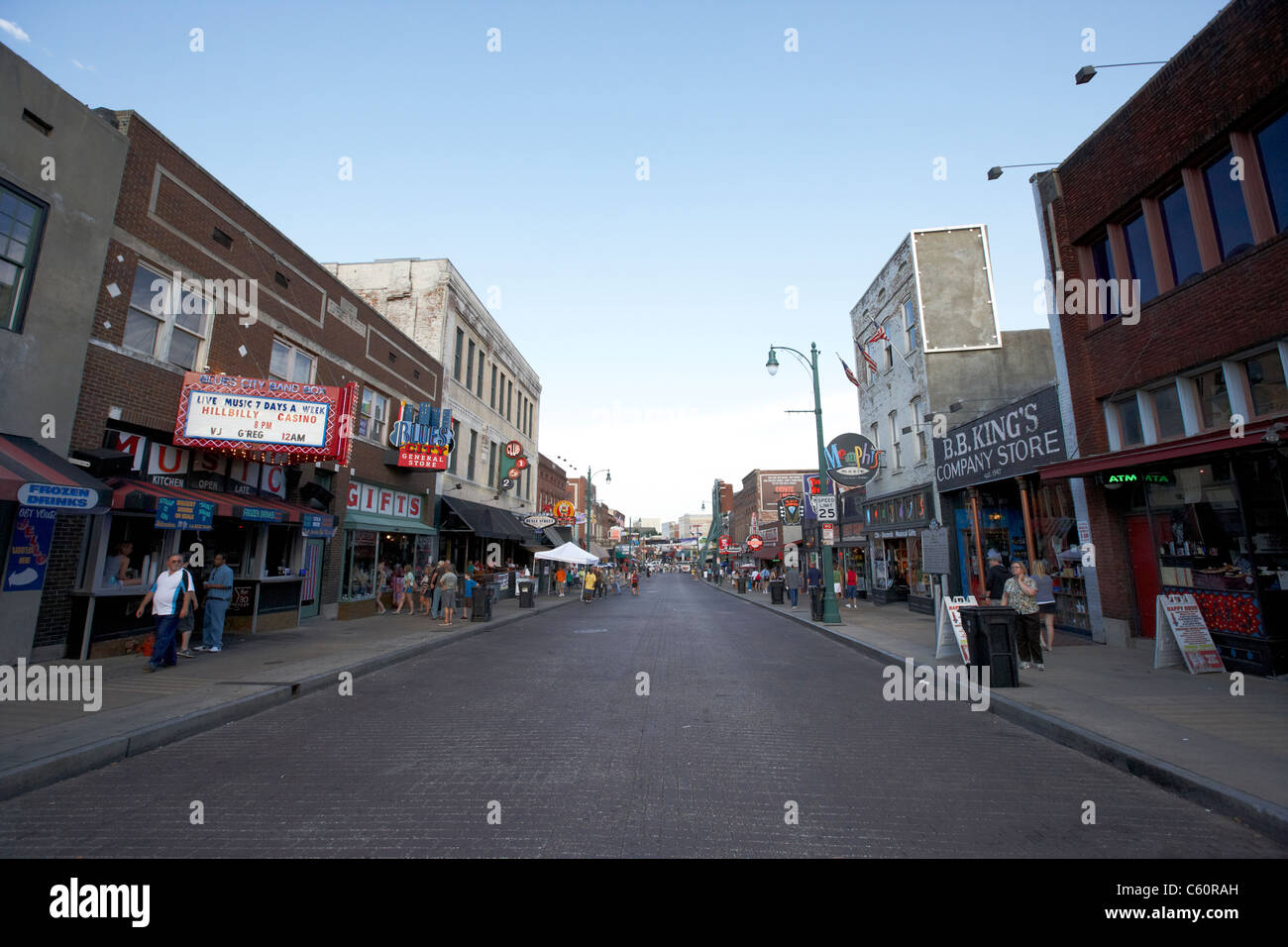 Beale street, memphis hi-res stock photography and images - Alamy