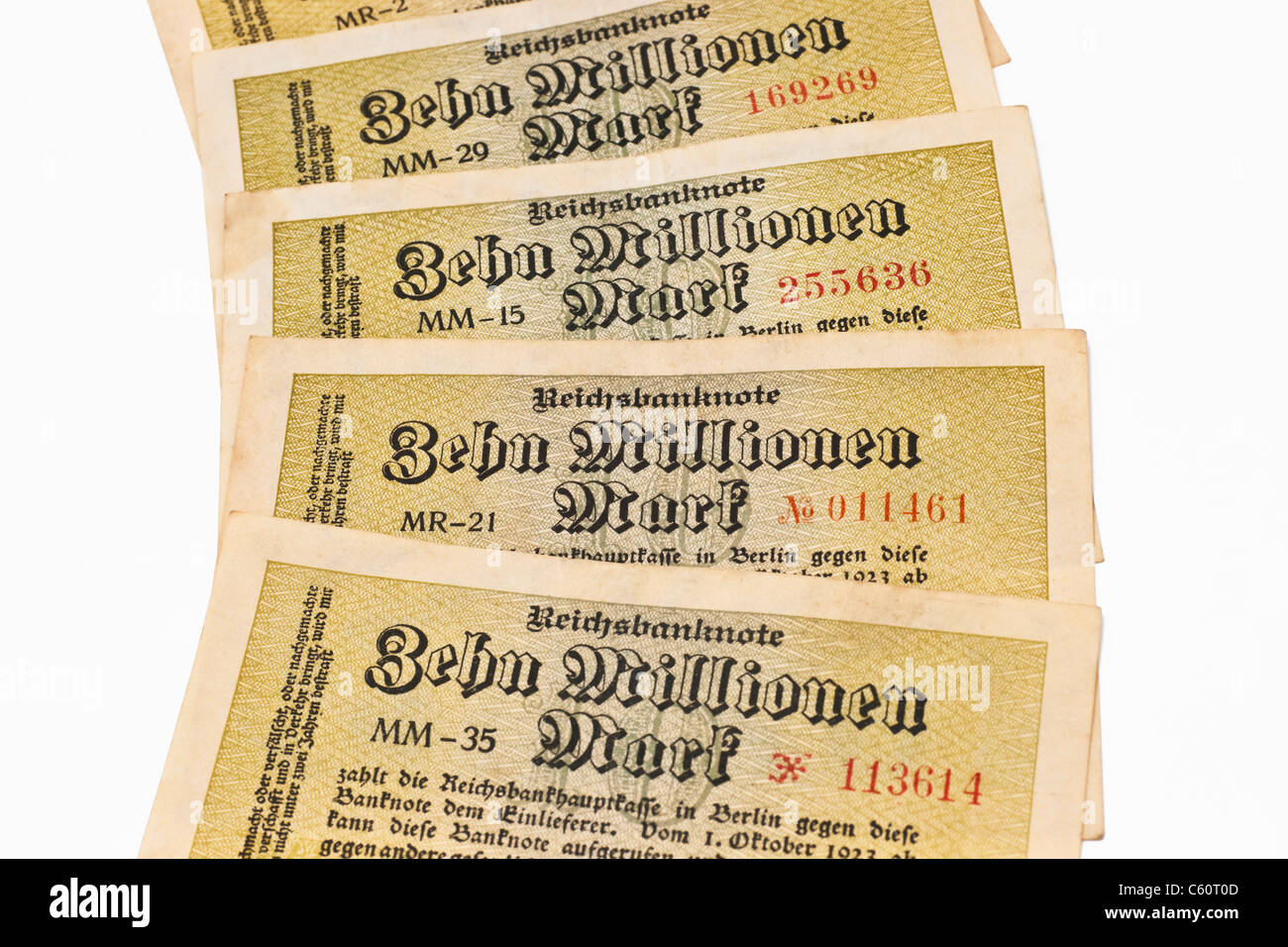Germany 1923 banknotes hi-res stock photography and images - Alamy