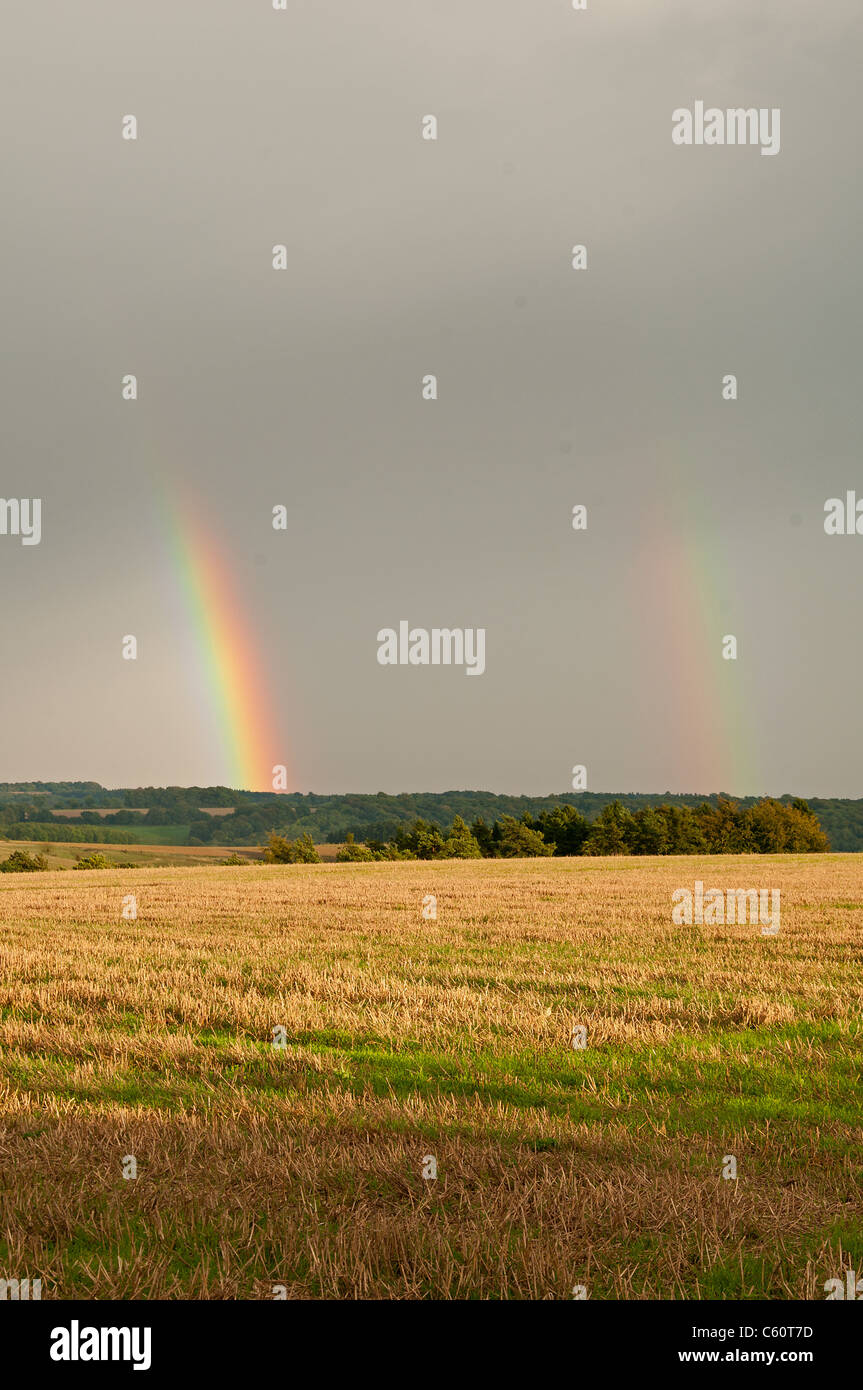 Two rainbows hi-res stock photography and images - Alamy