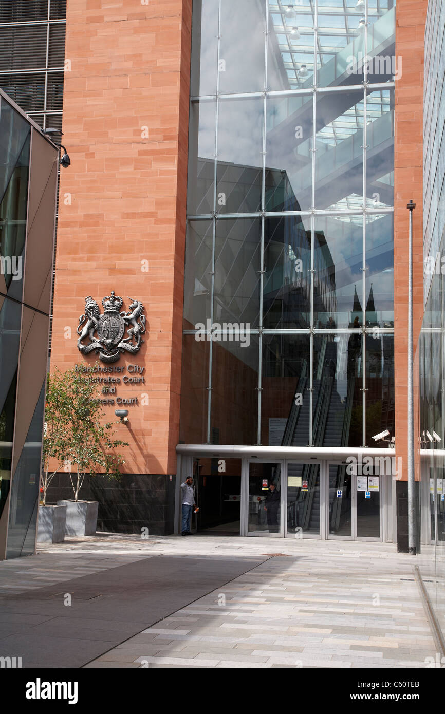 Architecture building manchester city magistrates court spinningfields ...