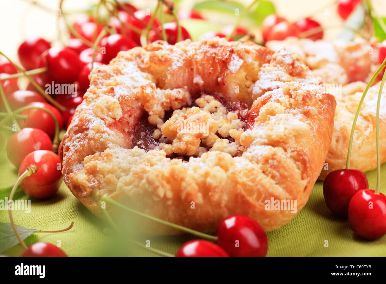 Danish pastry jam hi-res stock photography and images - Alamy