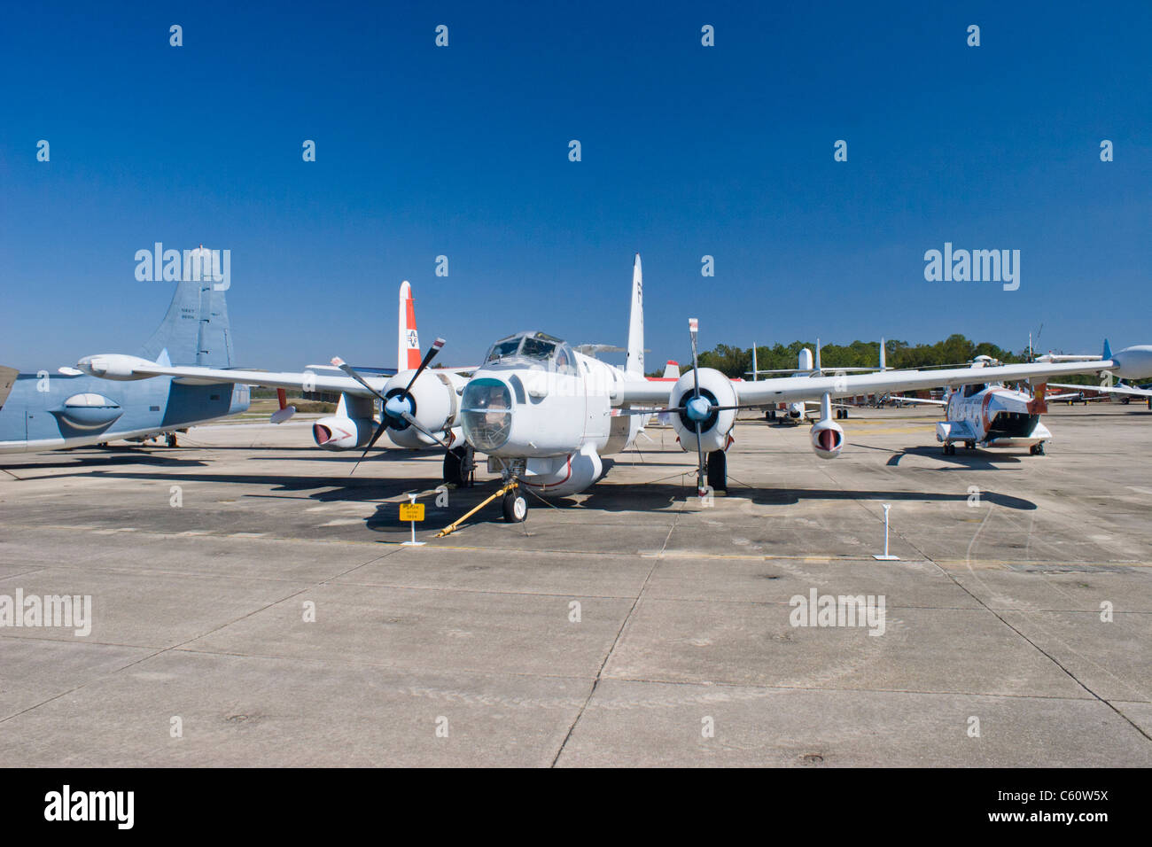 1954 Lockheed SP-2H Neptune aircraft at Naval Air Museum in Pensacola ...
