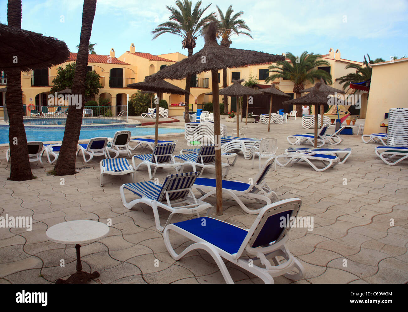 Menorca swimming pool hi-res stock photography and images - Alamy