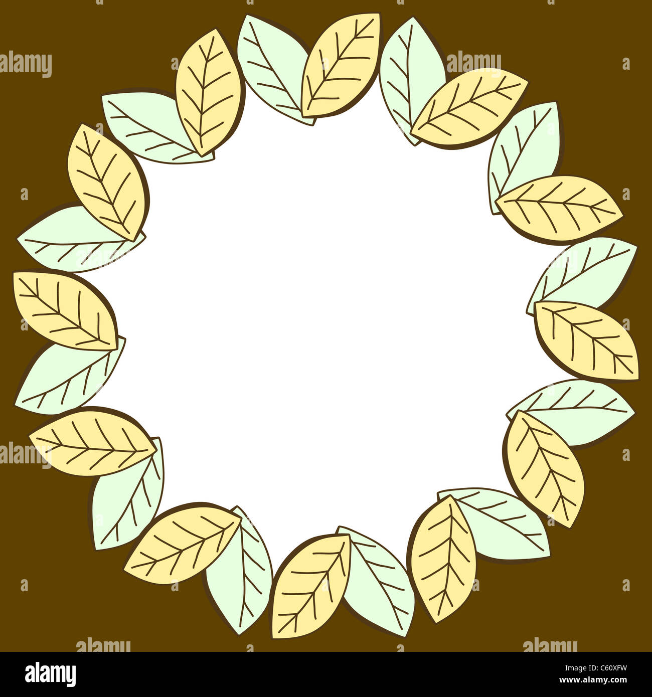 Decorative circular frame hi-res stock photography and images - Alamy