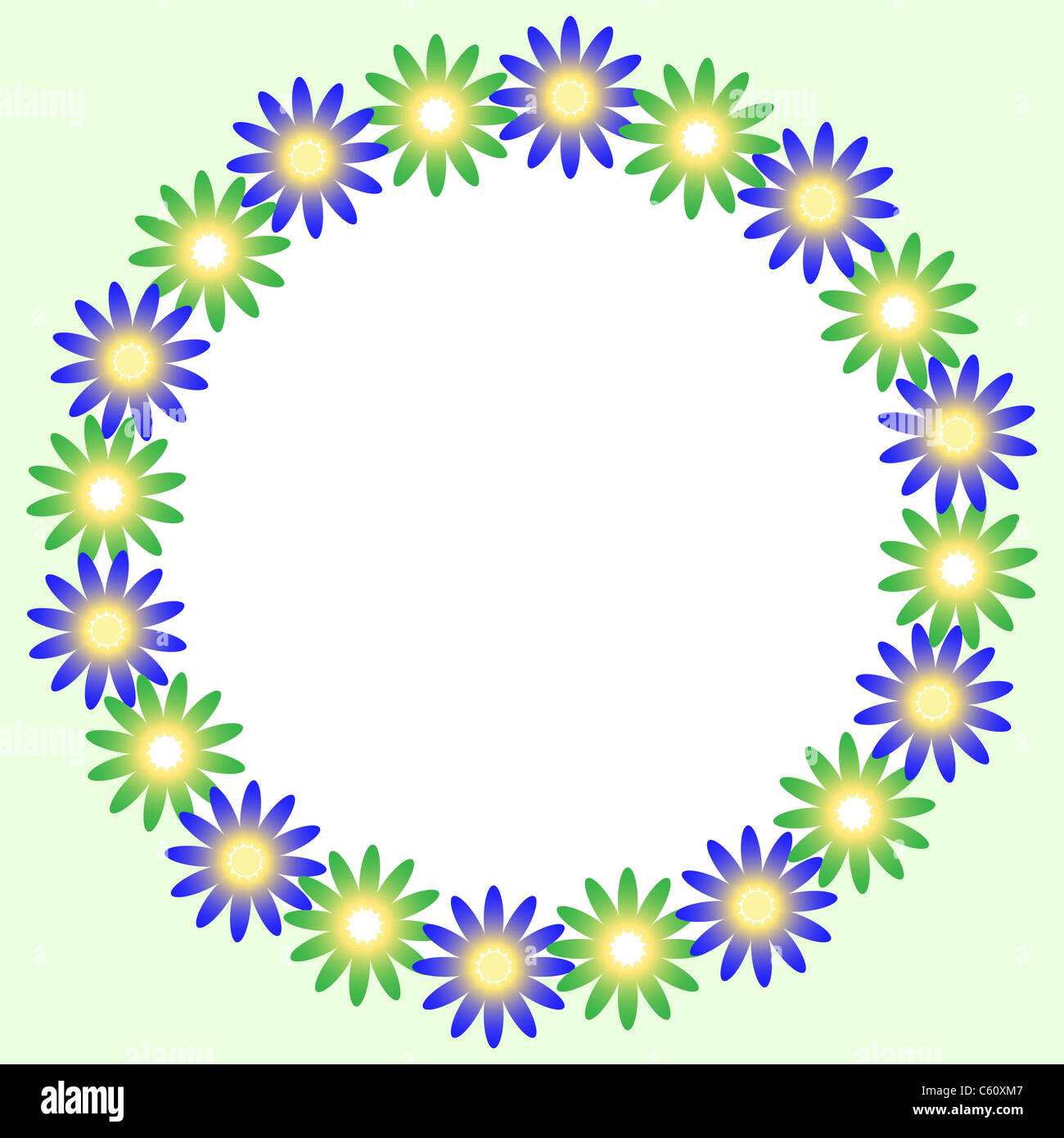 Circular frame illustration - Exclusive to Alamy only Stock Photo - Alamy