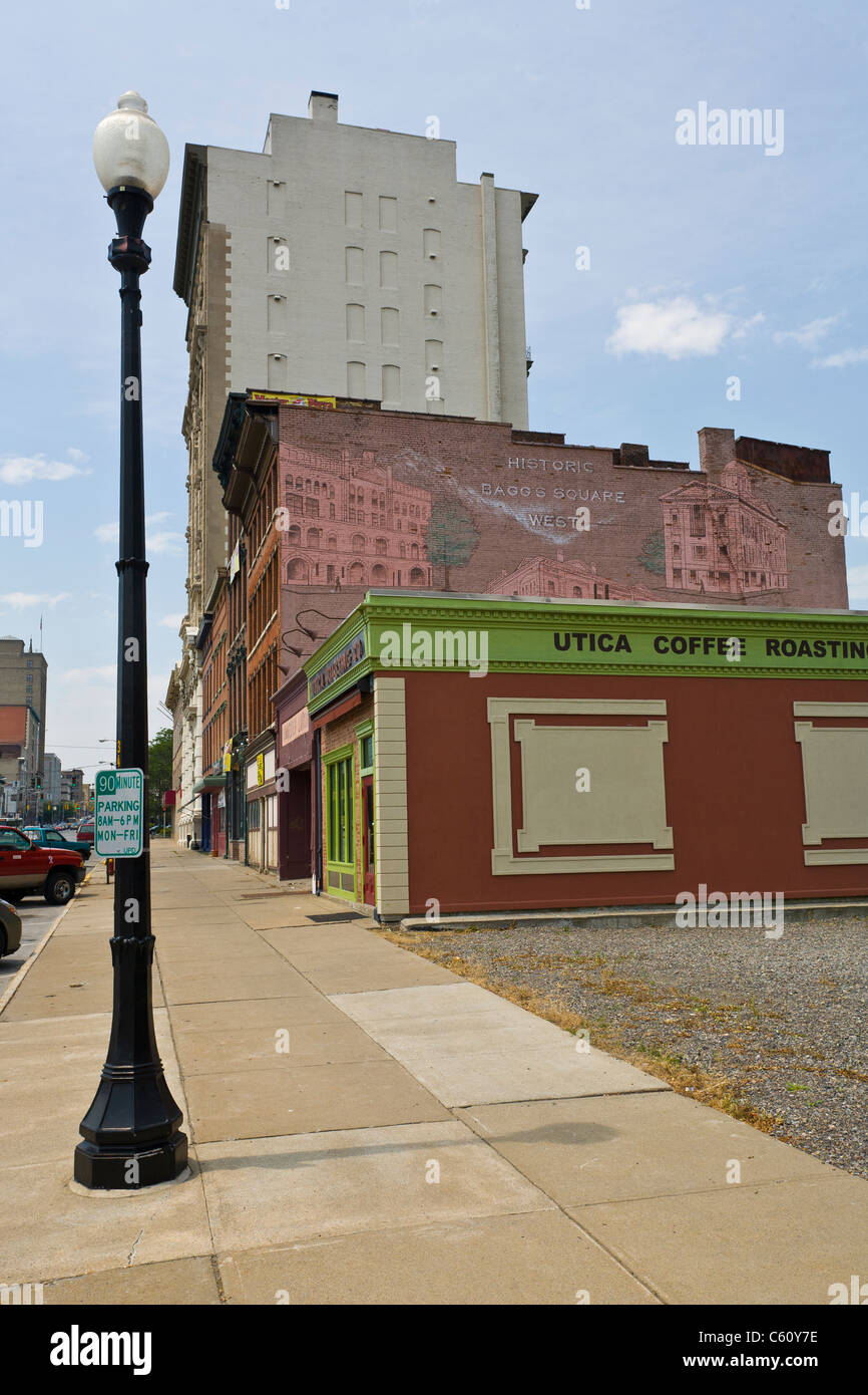 Genesee Street in Utica New York Stock Photo - Alamy