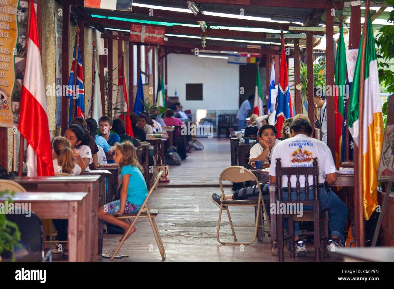 Spanish language school in antigua hi-res stock photography and images ...