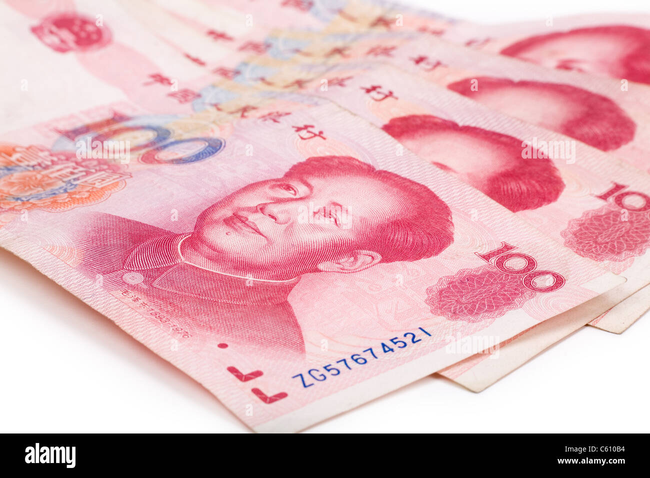 Chinese money, RMB, close up shot Stock Photo - Alamy