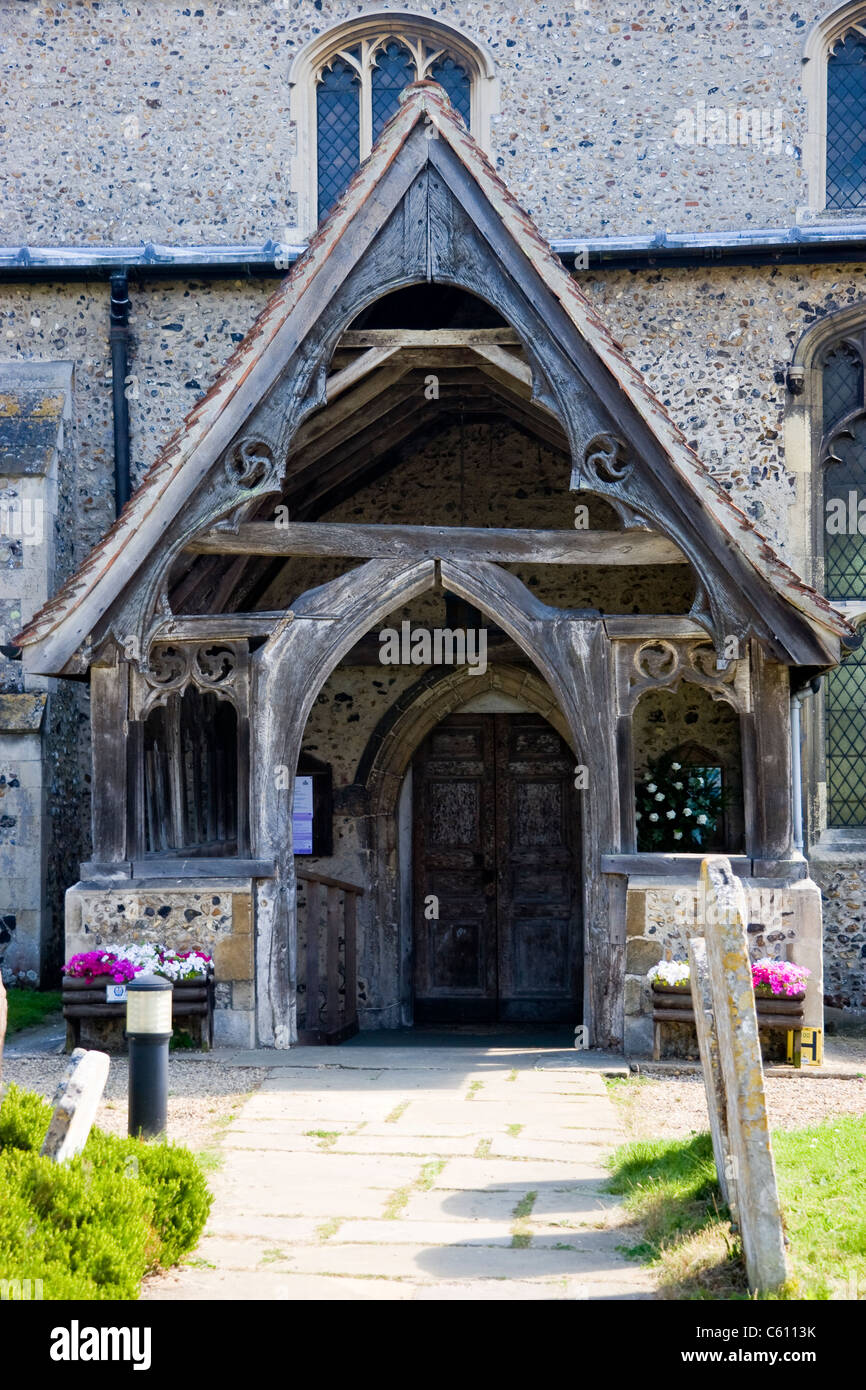 St Mary's Church, Bures, Suffolk, England Stock Photo - Alamy