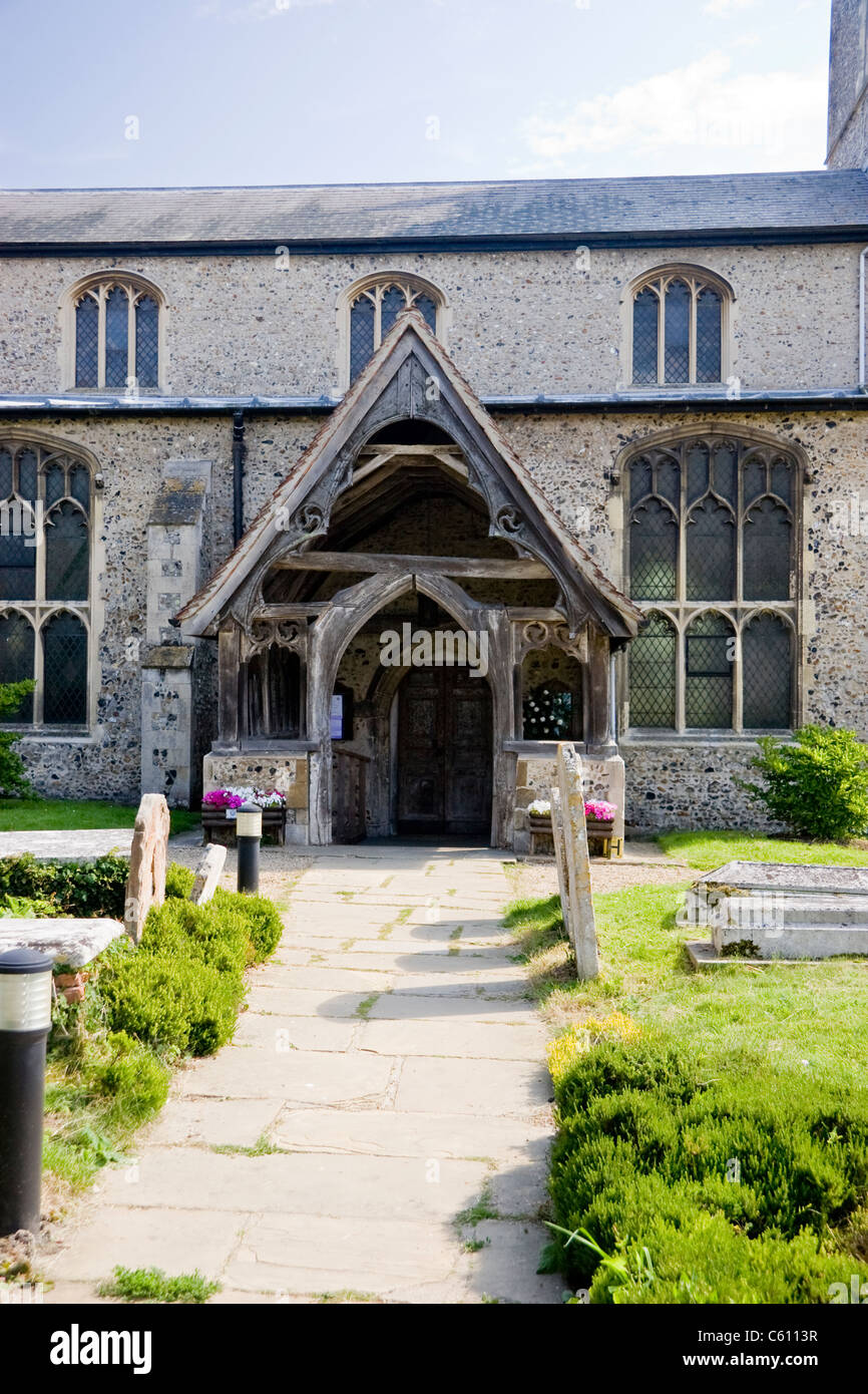St Mary's Church, Bures, Suffolk, England Stock Photo - Alamy