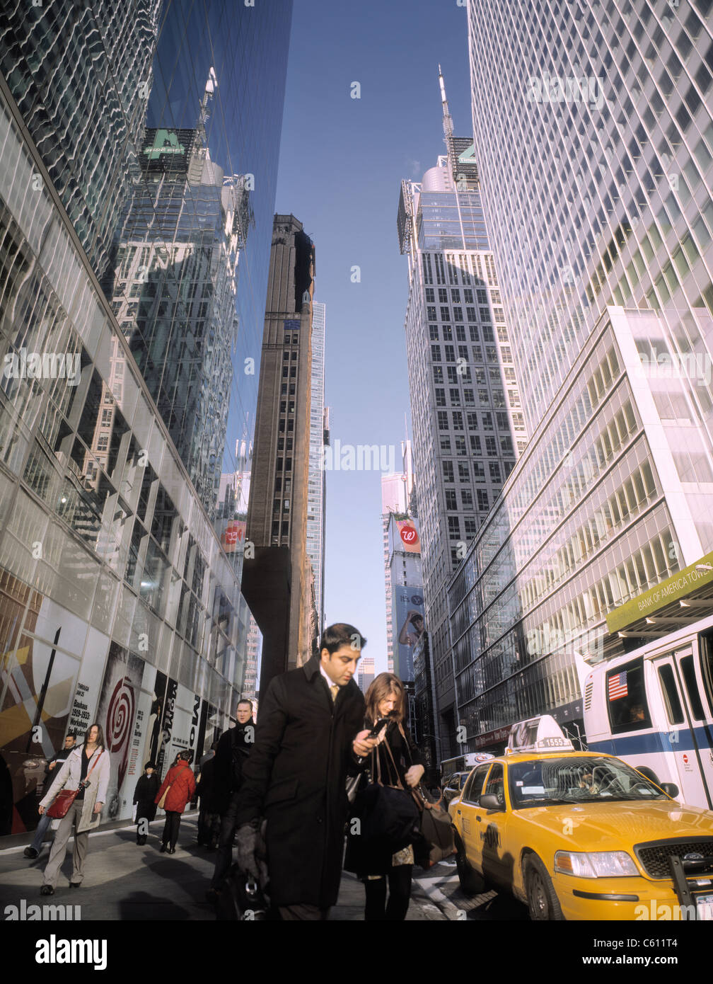 Daily commute, Midtown Manhattan, New York Stock Photo - Alamy