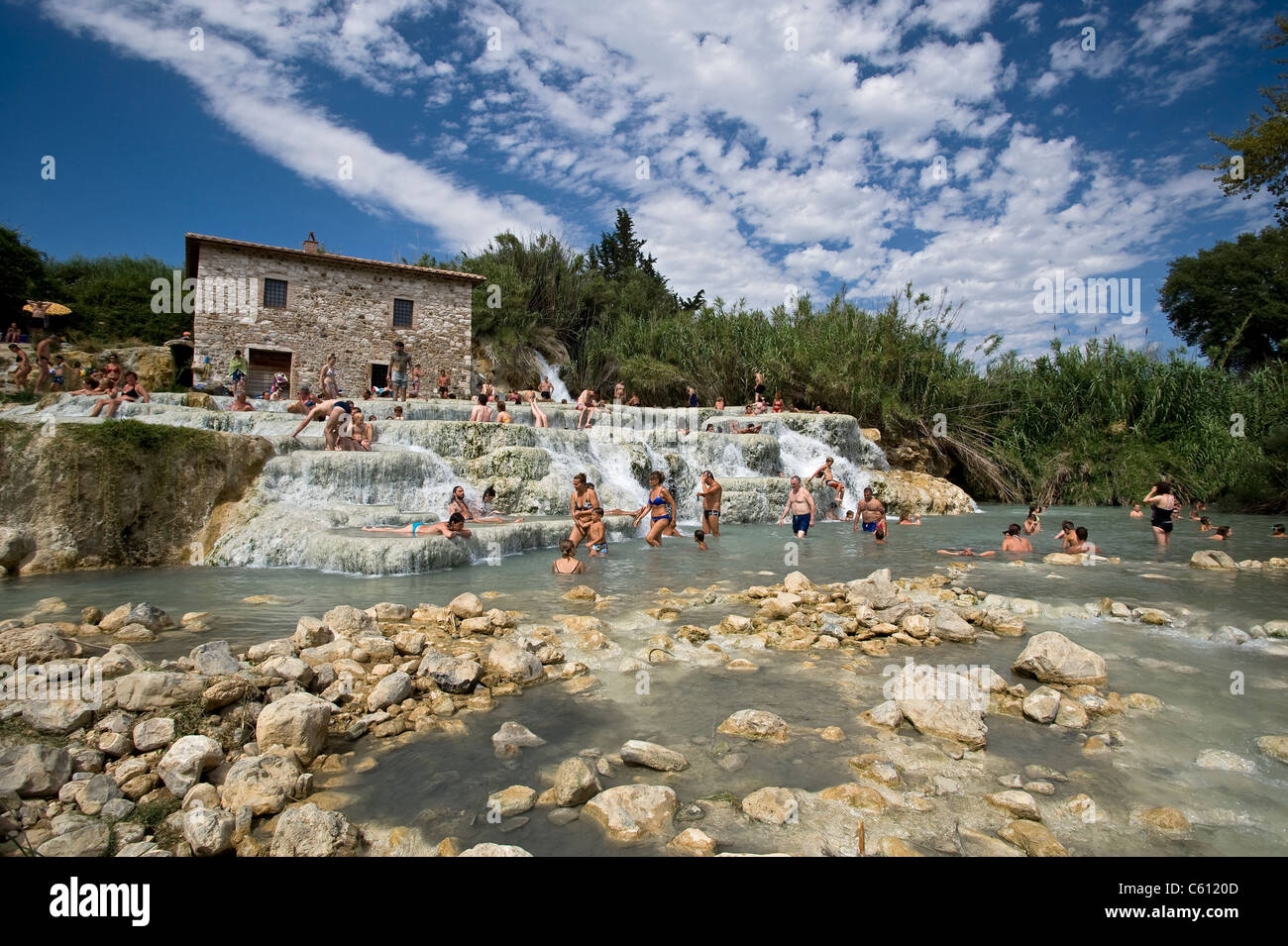 Saturnia, italy hi-res stock photography and images - Alamy