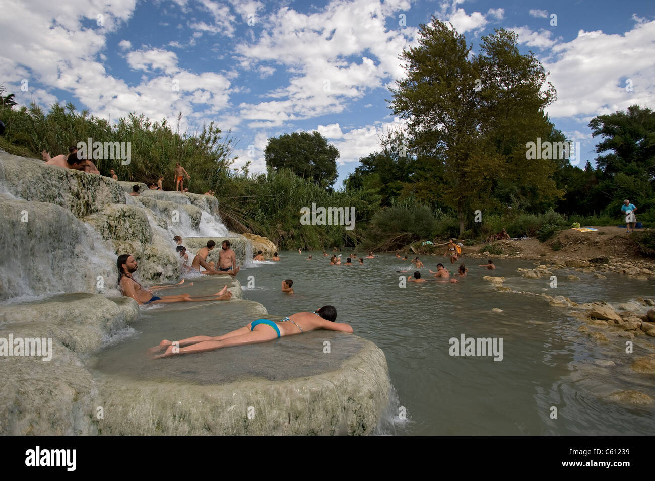 Saturnia spa tuscany italy hi-res stock photography and images - Alamy