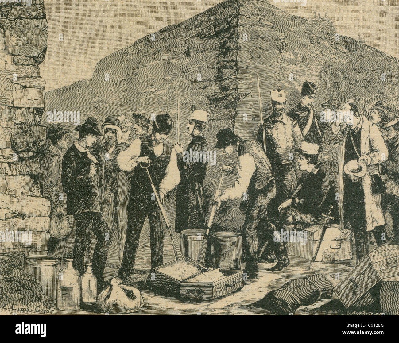 Cholera 19th century hi-res stock photography and images - Alamy