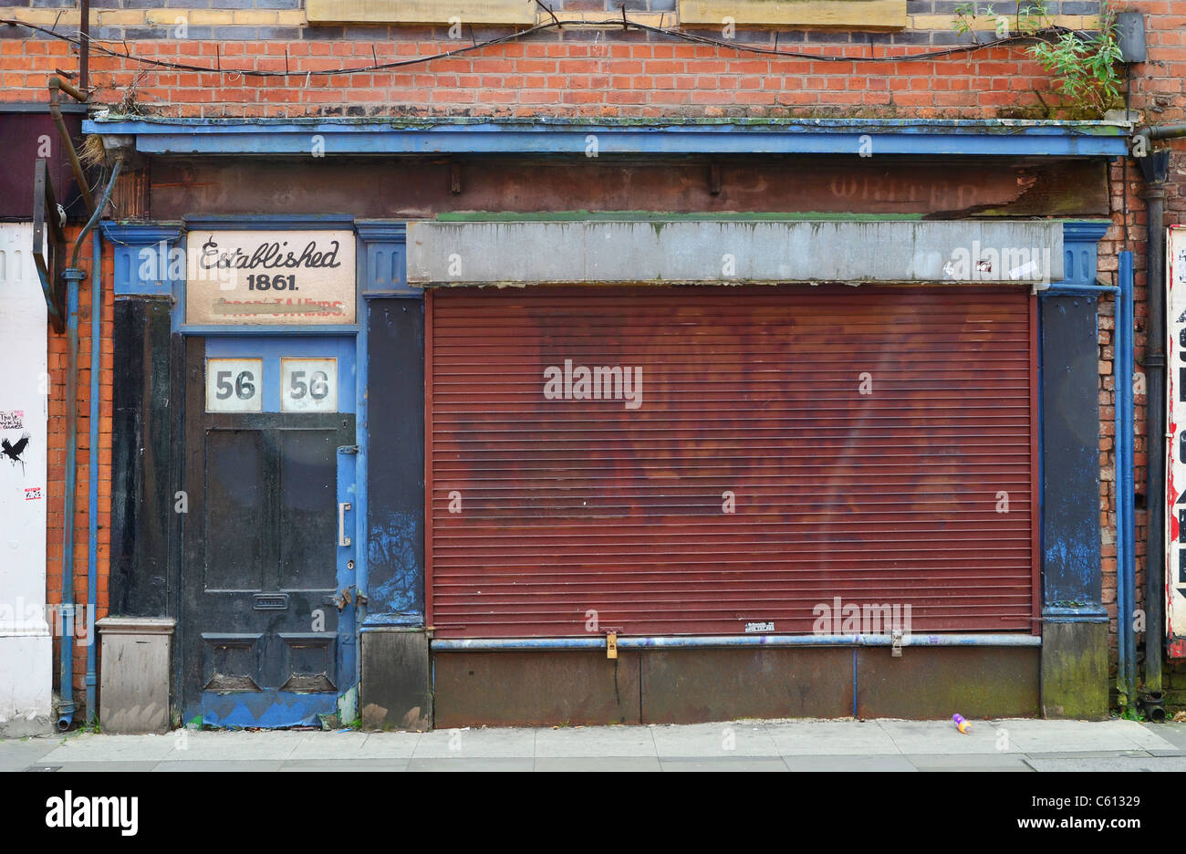 Backstreets in the Northern Quarter, Manchester Stock Photo - Alamy