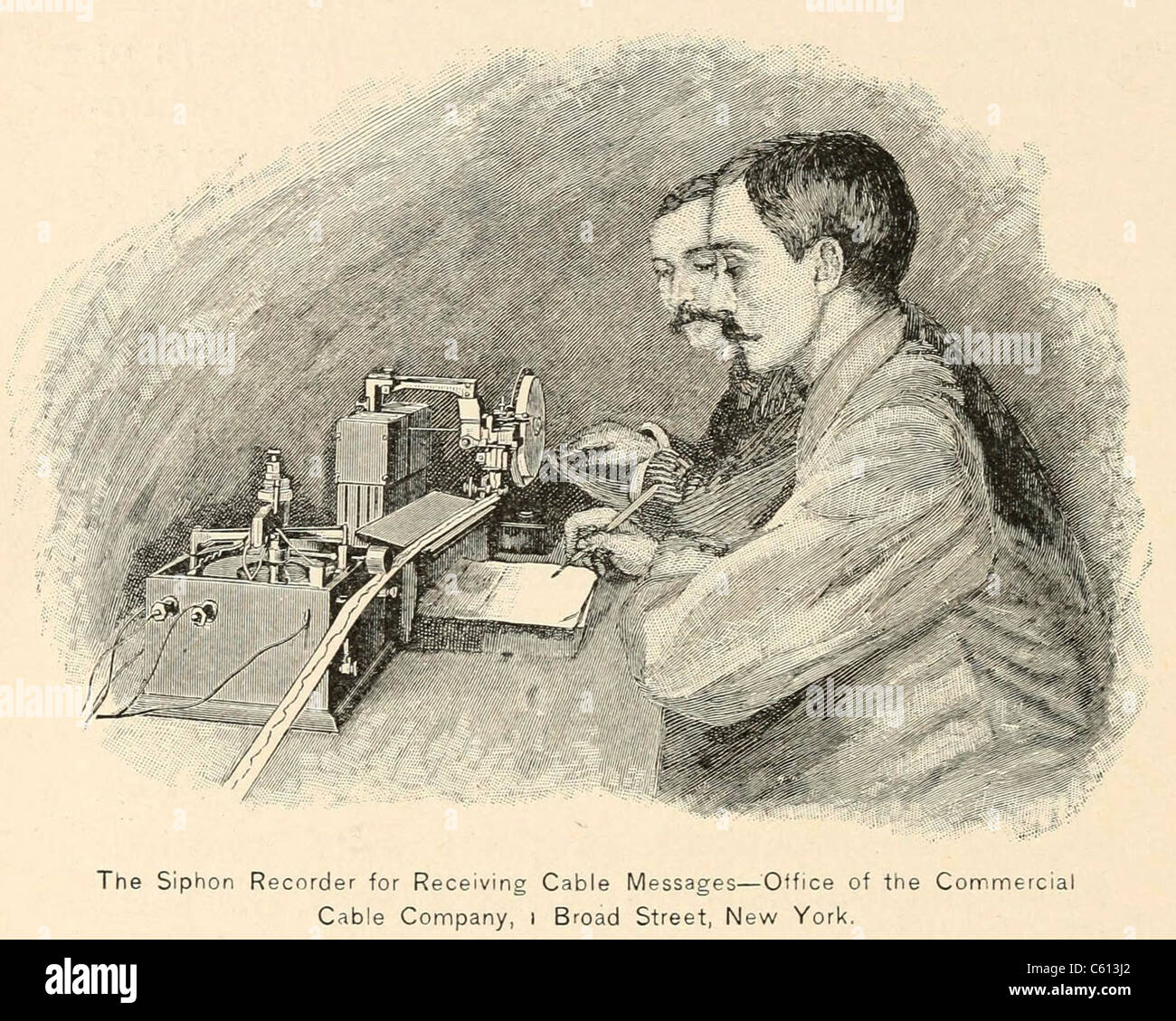 Telegraph message 1860s hi-res stock photography and images - Alamy