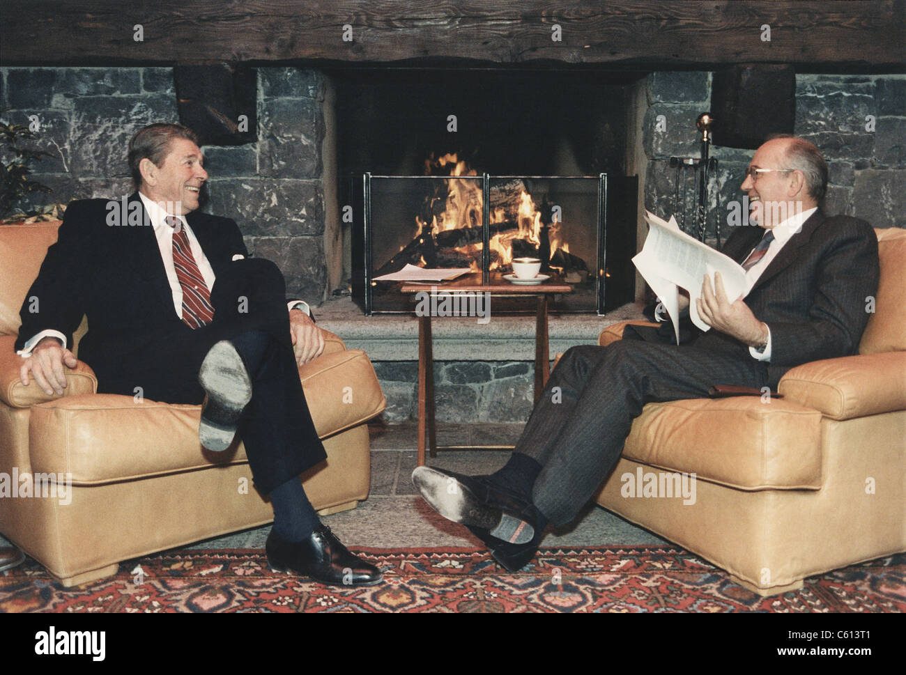 Gorbachev 1985 hi-res stock photography and images - Alamy