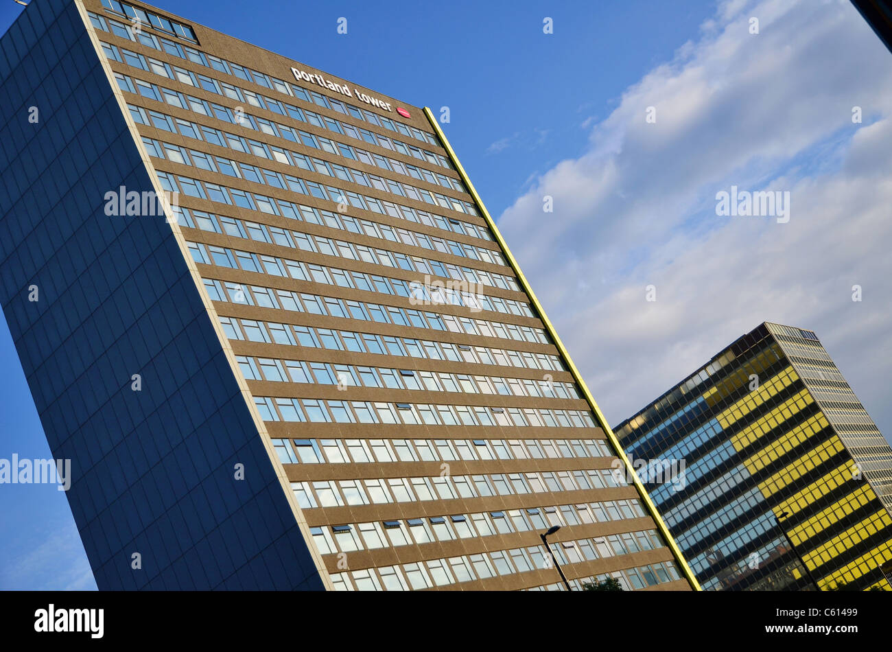 Portland Tower - Manchester Stock Photo - Alamy