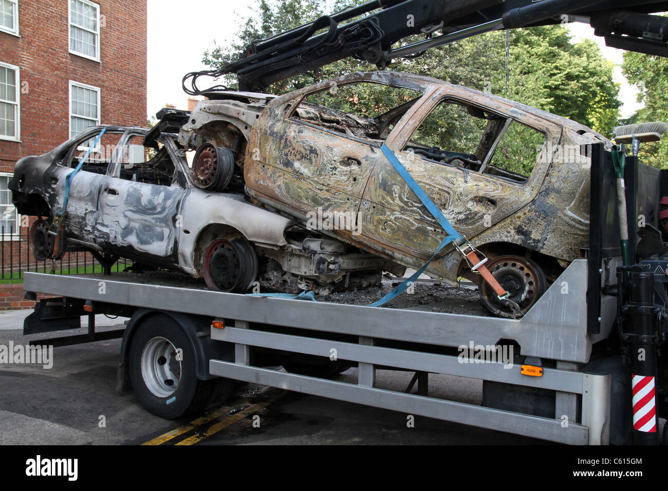 London riots hi-res stock photography and images - Alamy