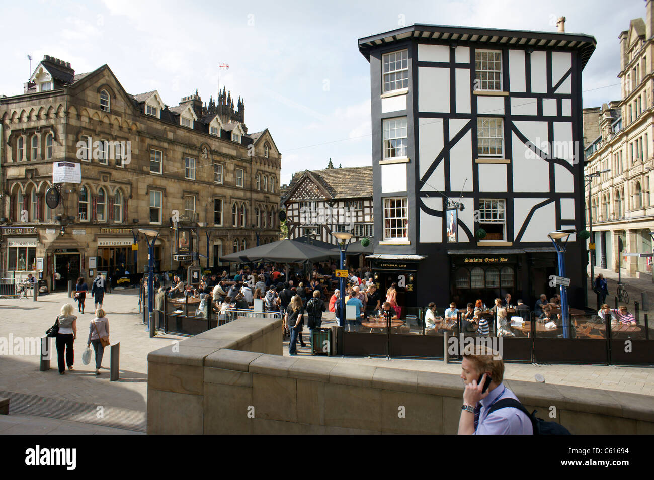 Old Wellington Inn Half Timbered Building High Resolution Stock ...