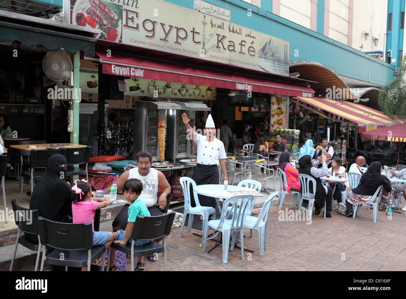 Egyptian family restaurant hi-res stock photography and images - Alamy