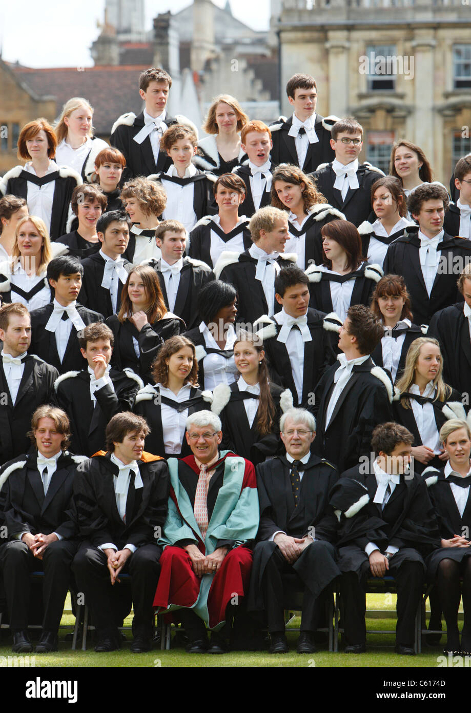 Graduation Day Cambridge University Stock Photo - Alamy