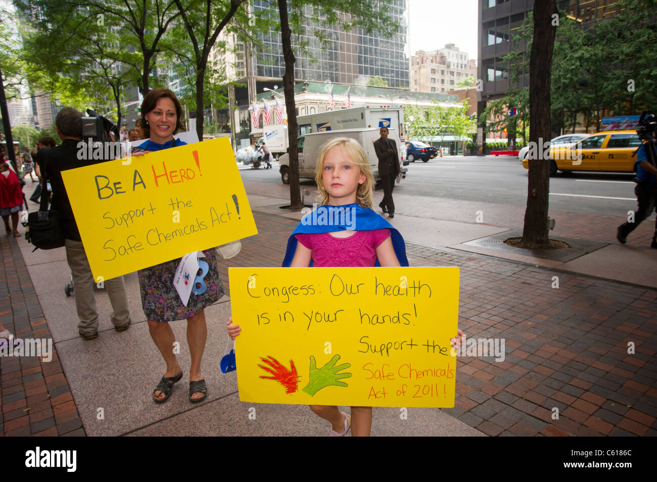 The stroller brigade calls for increased protection from toxic ...