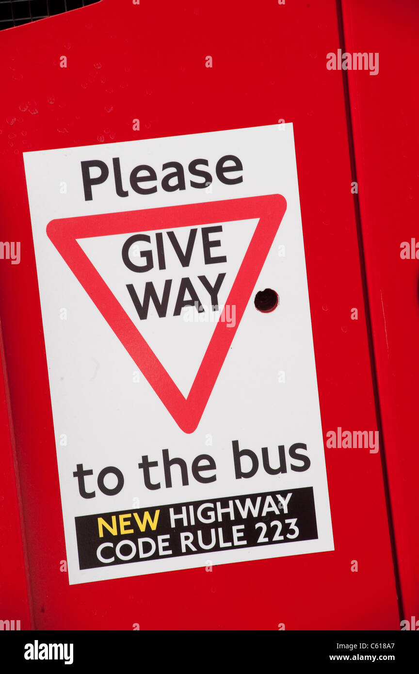 Bus sticker hi-res stock photography and images - Alamy