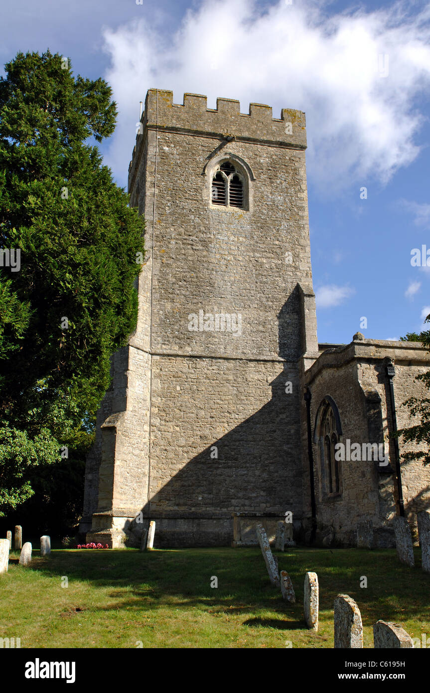 St. Peter`s Church, Great Haseley, Oxfordshire, England, UK Stock Photo ...
