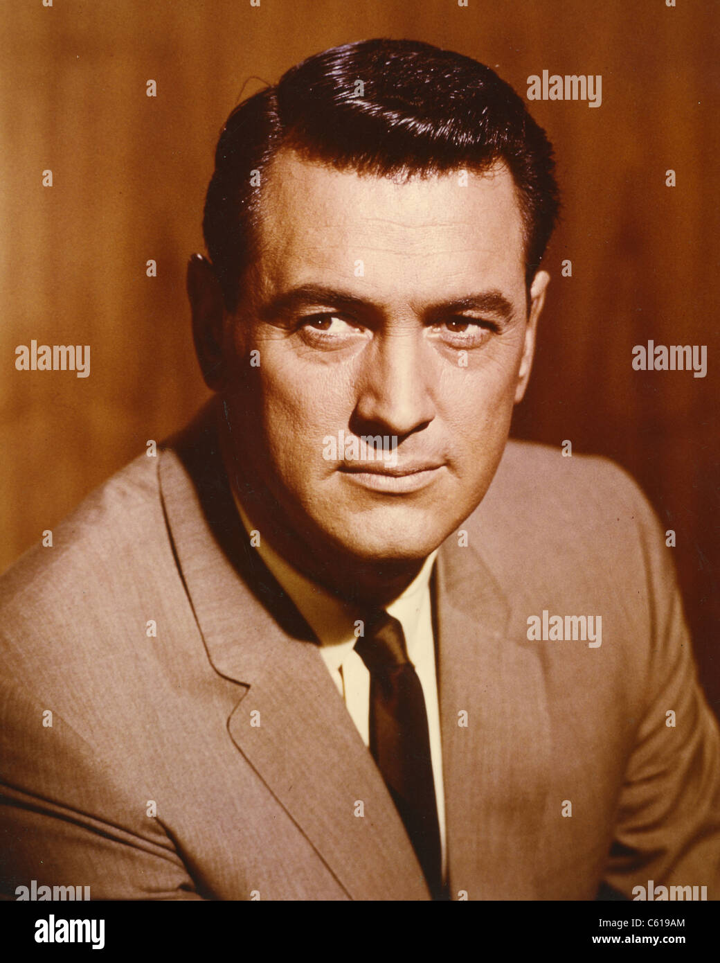 ROCK HUDSON (1925-1985) US film actor about 1965 Stock Photo - Alamy