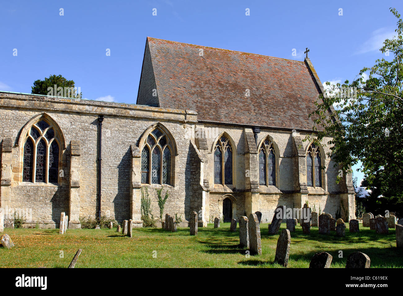 St. Peter`s Church, Great Haseley, Oxfordshire, England, UK Stock Photo ...