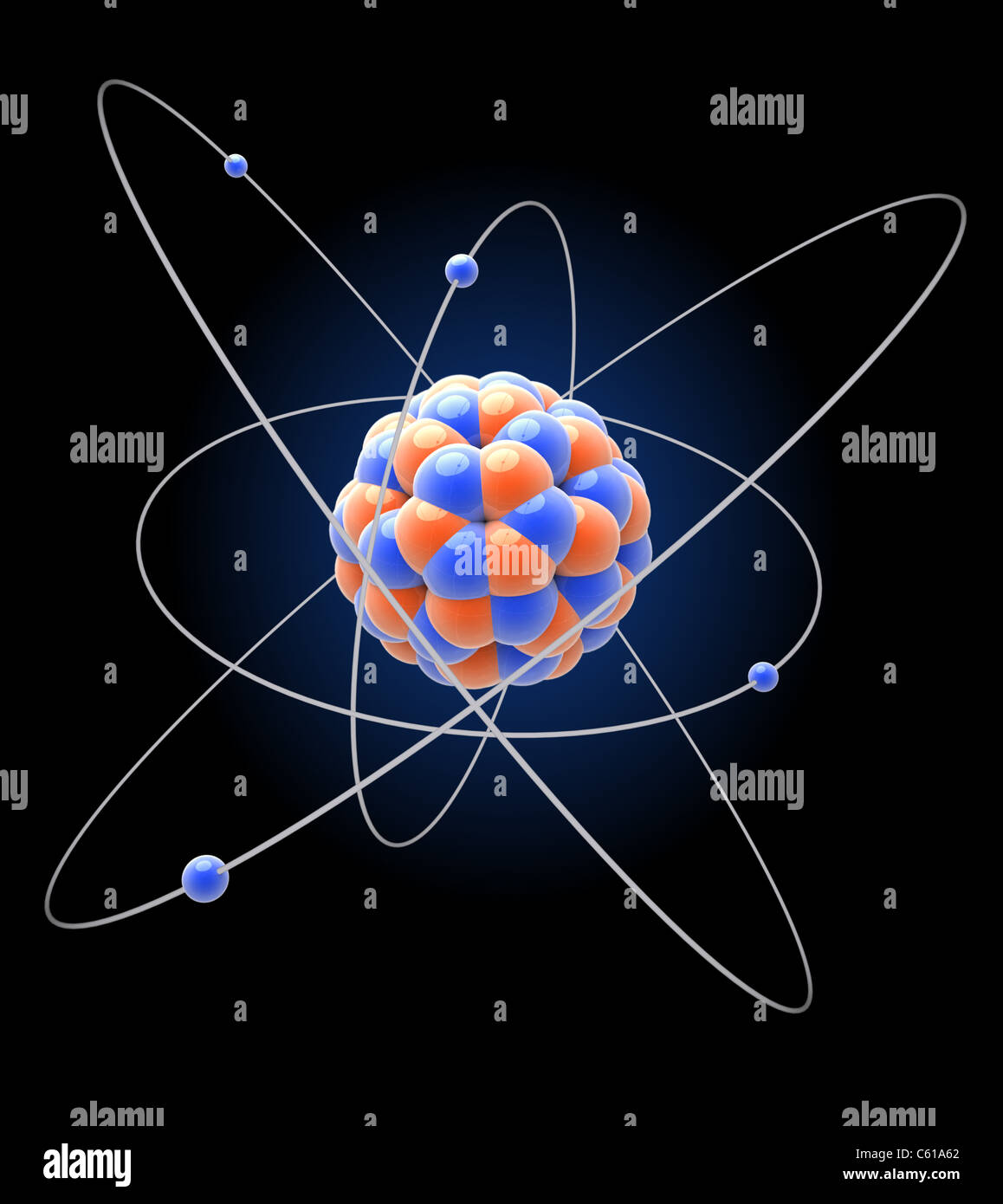 Model of atom Stock Photo - Alamy