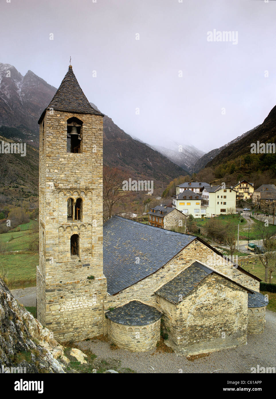 Sant Joan de Boi World Heritage romanesque church in Boi valley ...