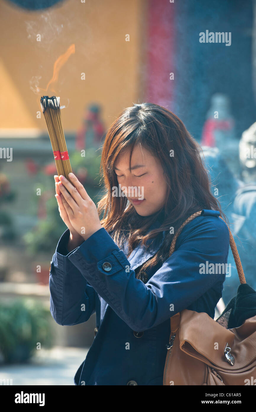 Buddhist follower hi-res stock photography and images - Alamy