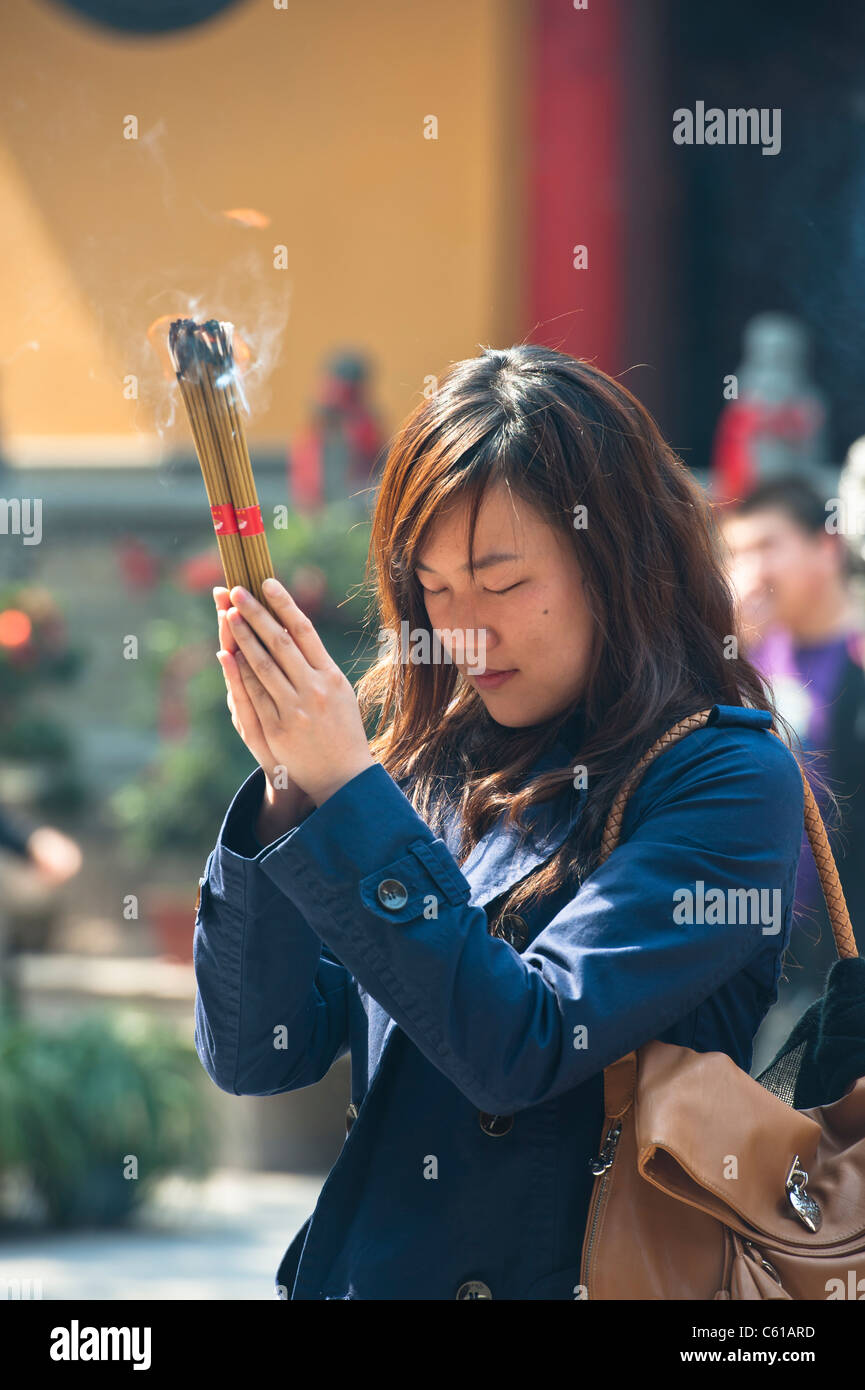 Buddhist follower hi-res stock photography and images - Alamy